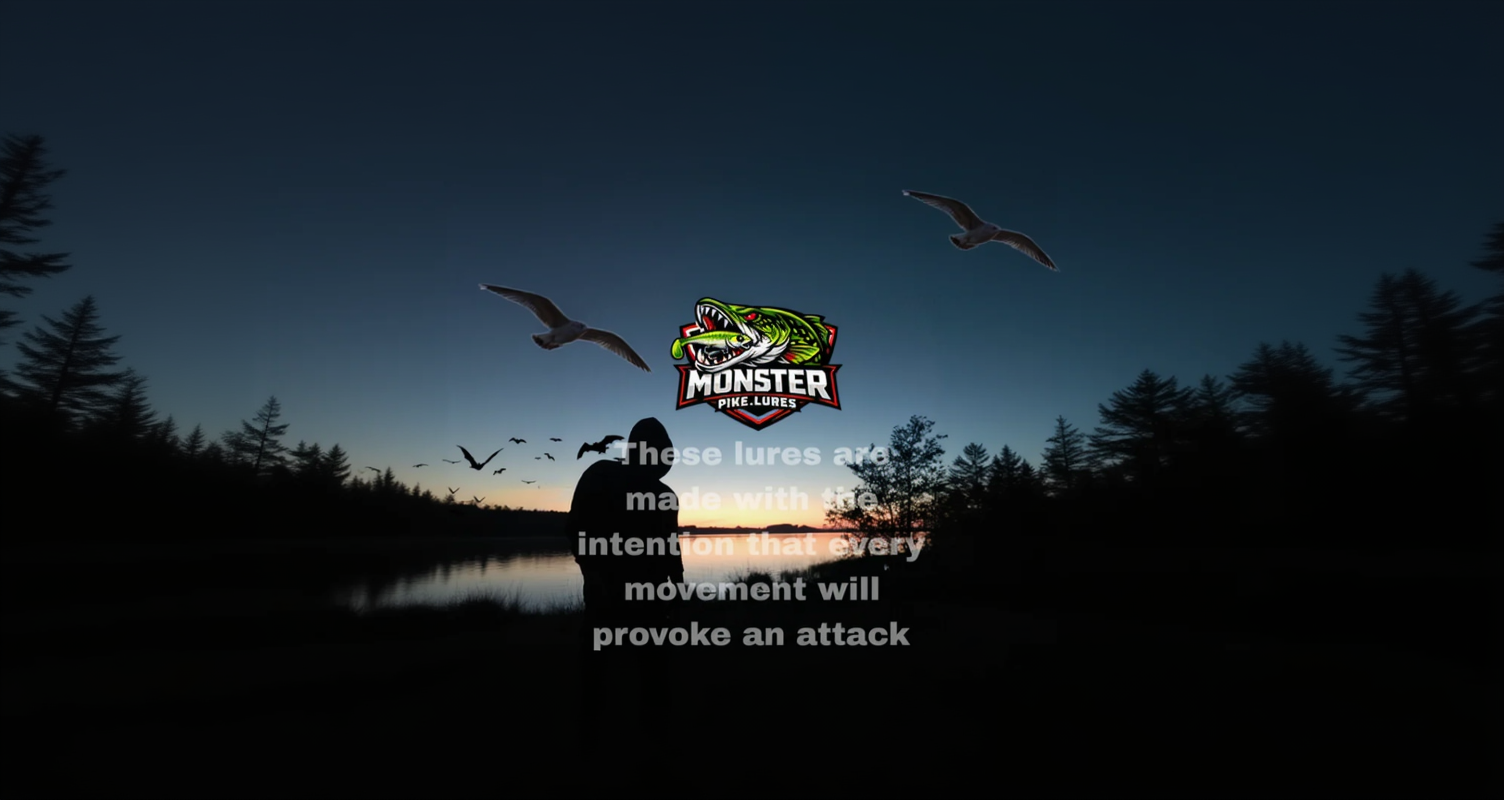 Monster Pike Lures | Predator Fishing Lures UK & EU